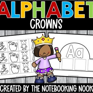 Alphabet Crowns - Etsy