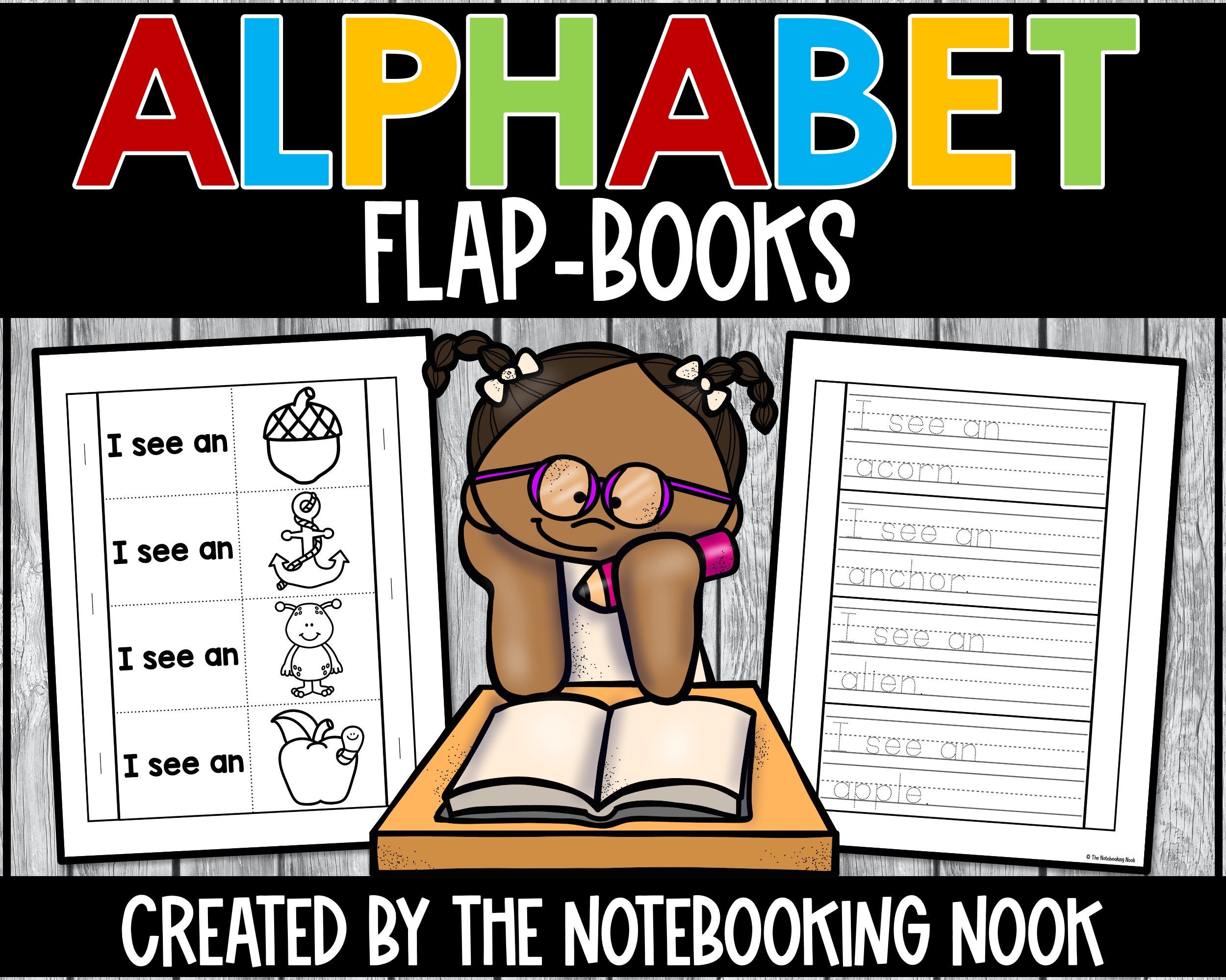 Alphabet Flapbooks - Etsy