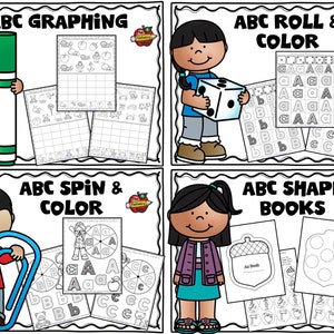 Letter of the Week: ENDLESS Alphabet Curriculum Activities BUNDLE - Etsy