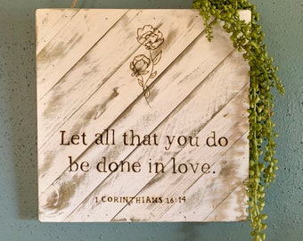 Scripture Wall Art Joshua 1:6 Instant Download Printable - Etsy