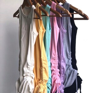 Ribbed Bodycon Side String Mini Dress - Etsy