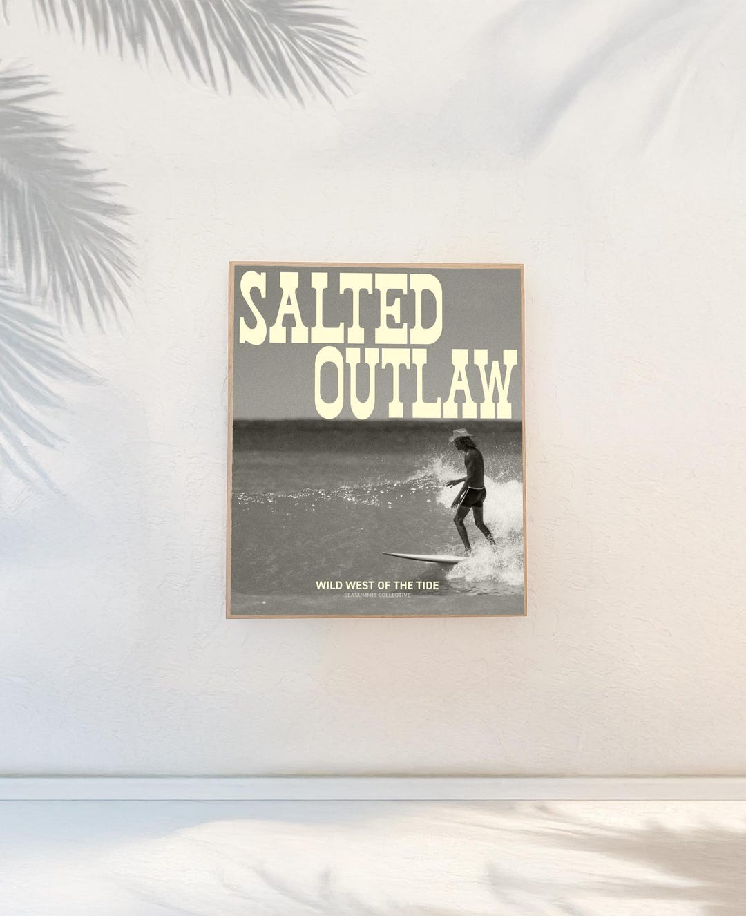 Cowboy Surfer Photo Print: 70s Surf Culture, Coastal Western Decor - Etsy