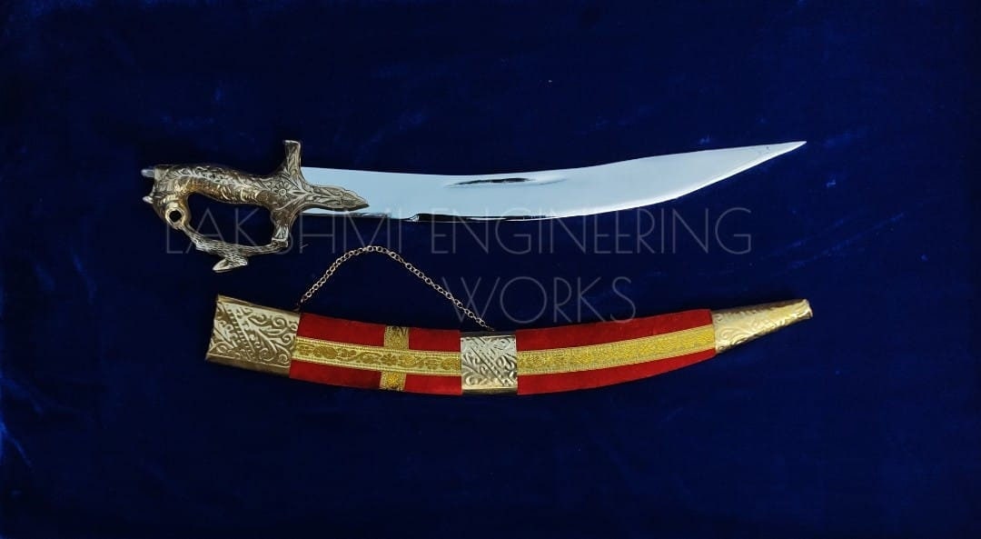 Personalised Handcrafted Indian Rajput Wedding Sword brass - Etsy