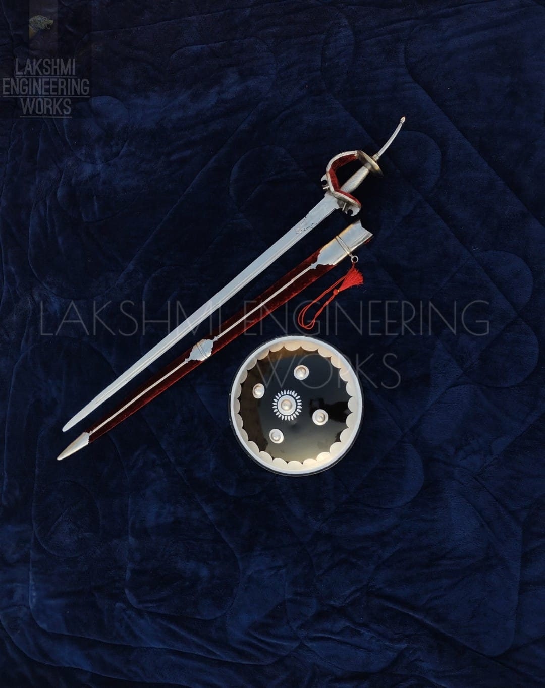 MARATHA DHAL, BHAVANI Sword, Maratha Hilt Shivaji Maharaj Sword,maratha ...