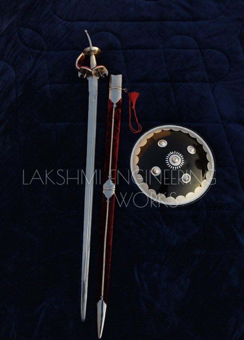 MARATHA DHAL BHAVANI Sword Maratha Hilt Shivaji Maharaj - Etsy