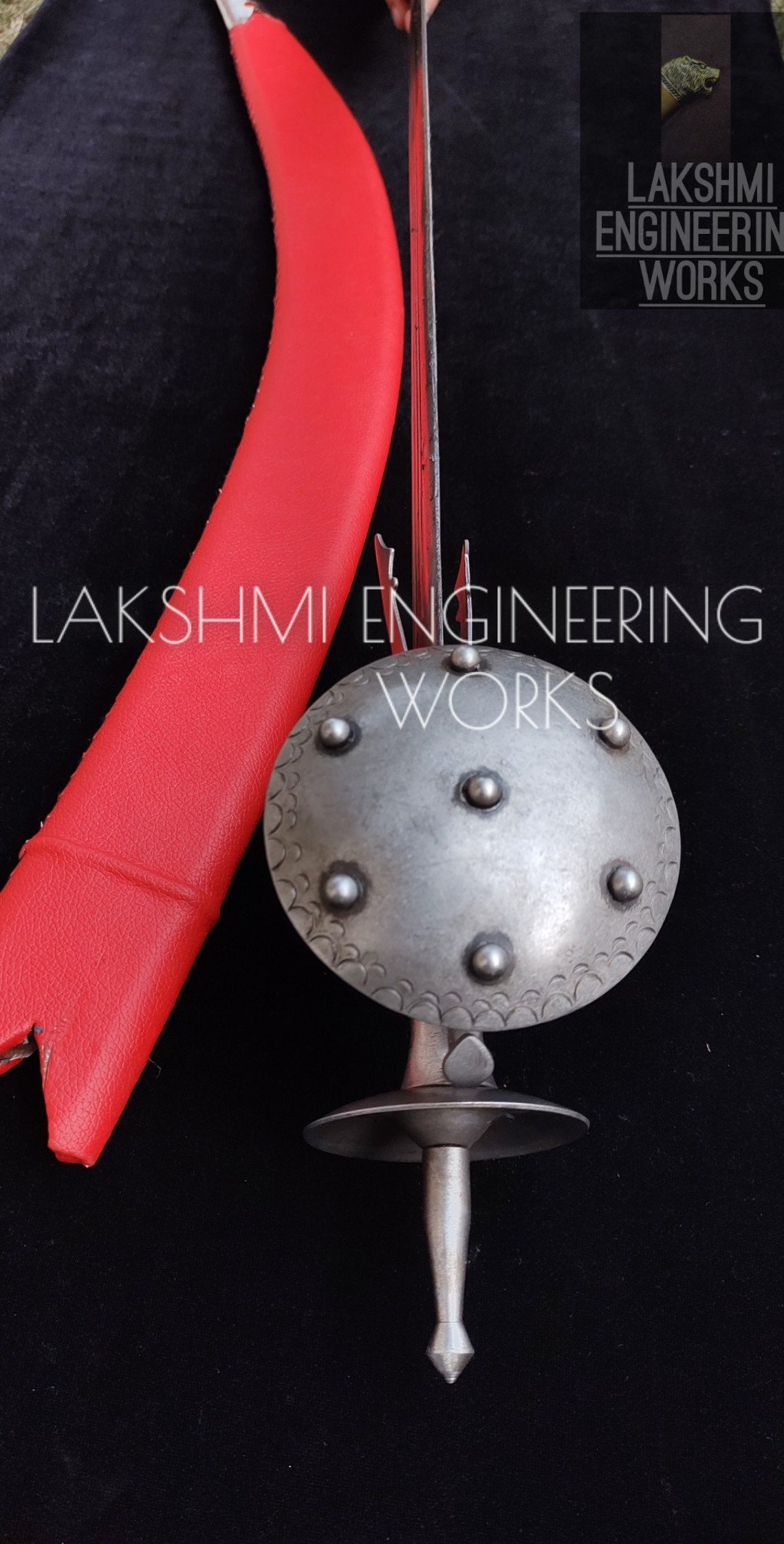 DHAL-ROUND hilt tegha sword punjabi antique sword new year | Etsy