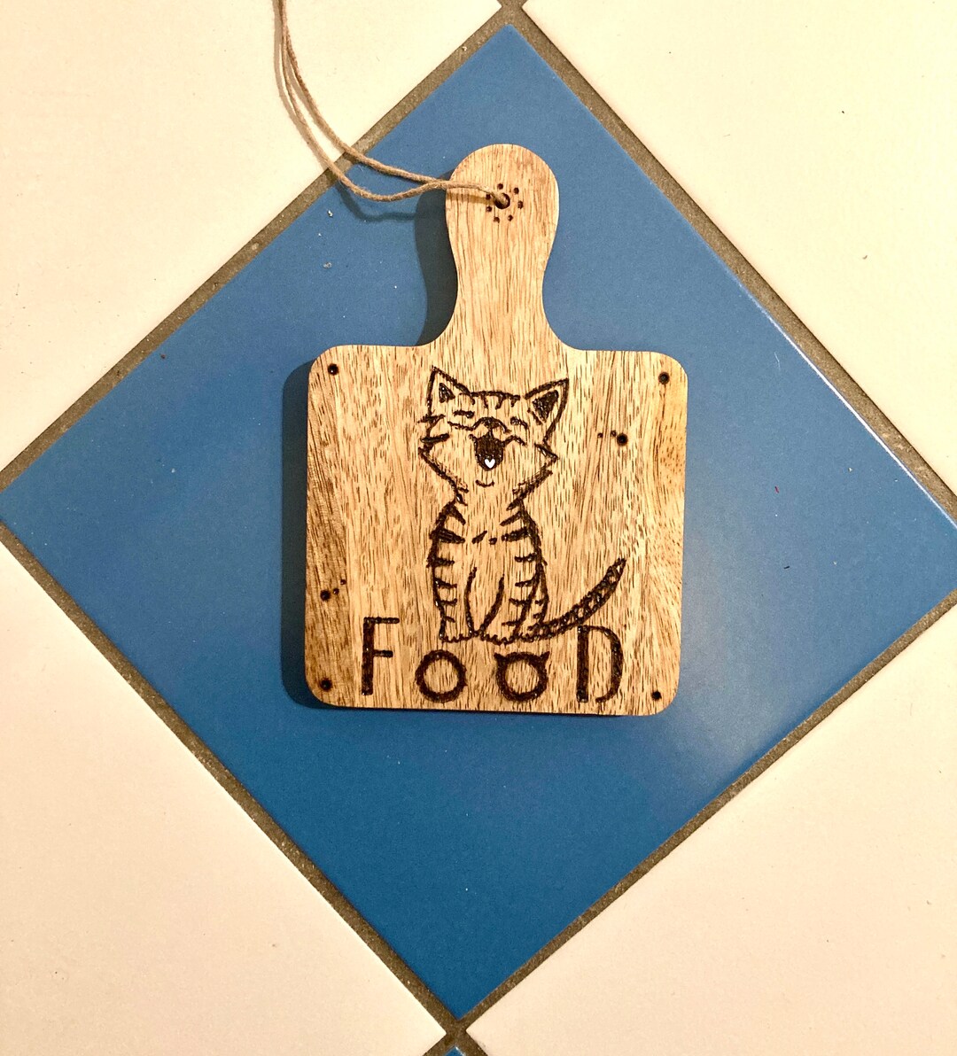 Cat Serving Board - Etsy