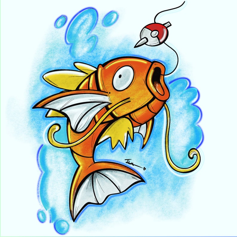 Magikarp Pokemon - Etsy