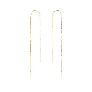Long Threader Earrings Threader Earrings long Chain Threader Earring ...