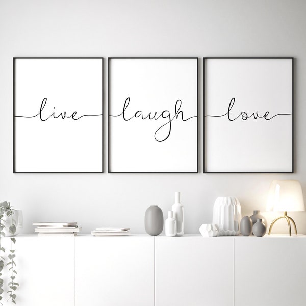 Live Laugh Love Art - Etsy