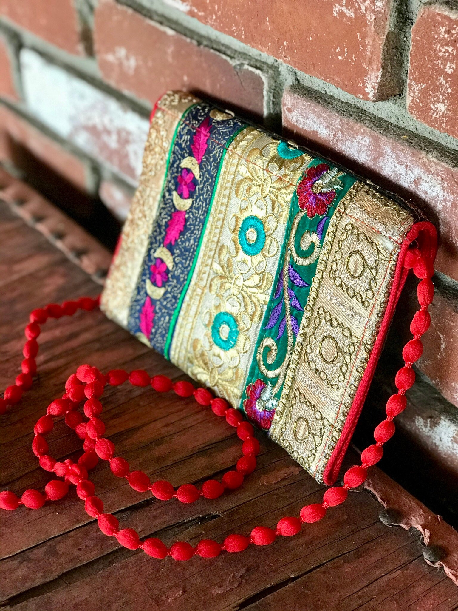 Indian Crossbody bag Embroidered Handbag Bohemian Handbag Ethnic Style ...