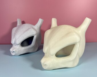 Mewtwo Pokemon Skull 3D Model for Resin and 3D Printing - Etsy