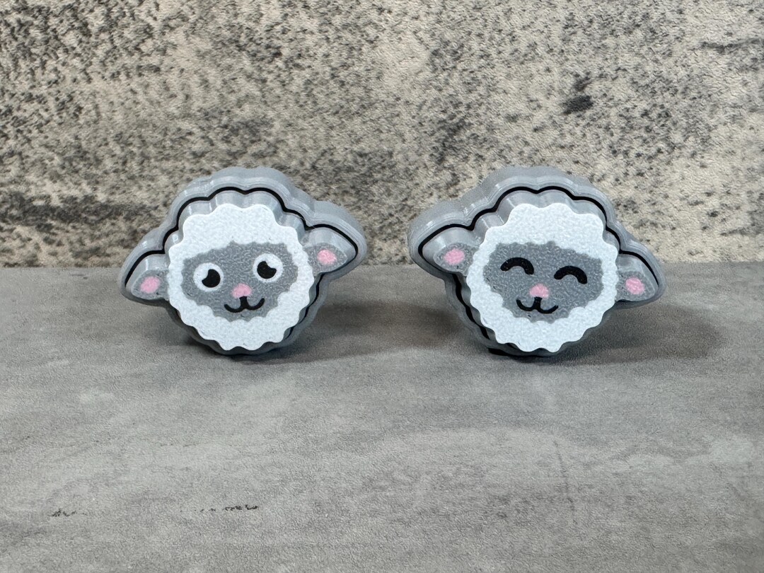 Sheep Fidget Clicker | 3D Printed Stress Relief Clicker - Etsy