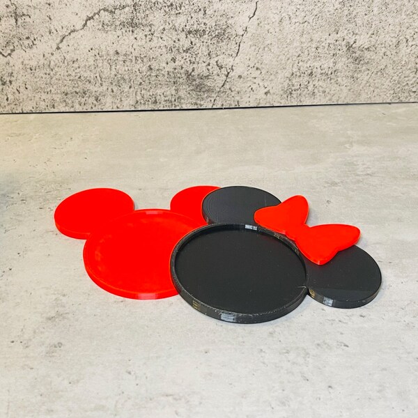 Mouse Coasters - Etsy