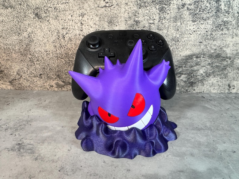Video Game Controller Stand - Purple Guy in Portal / Controller Holder ...