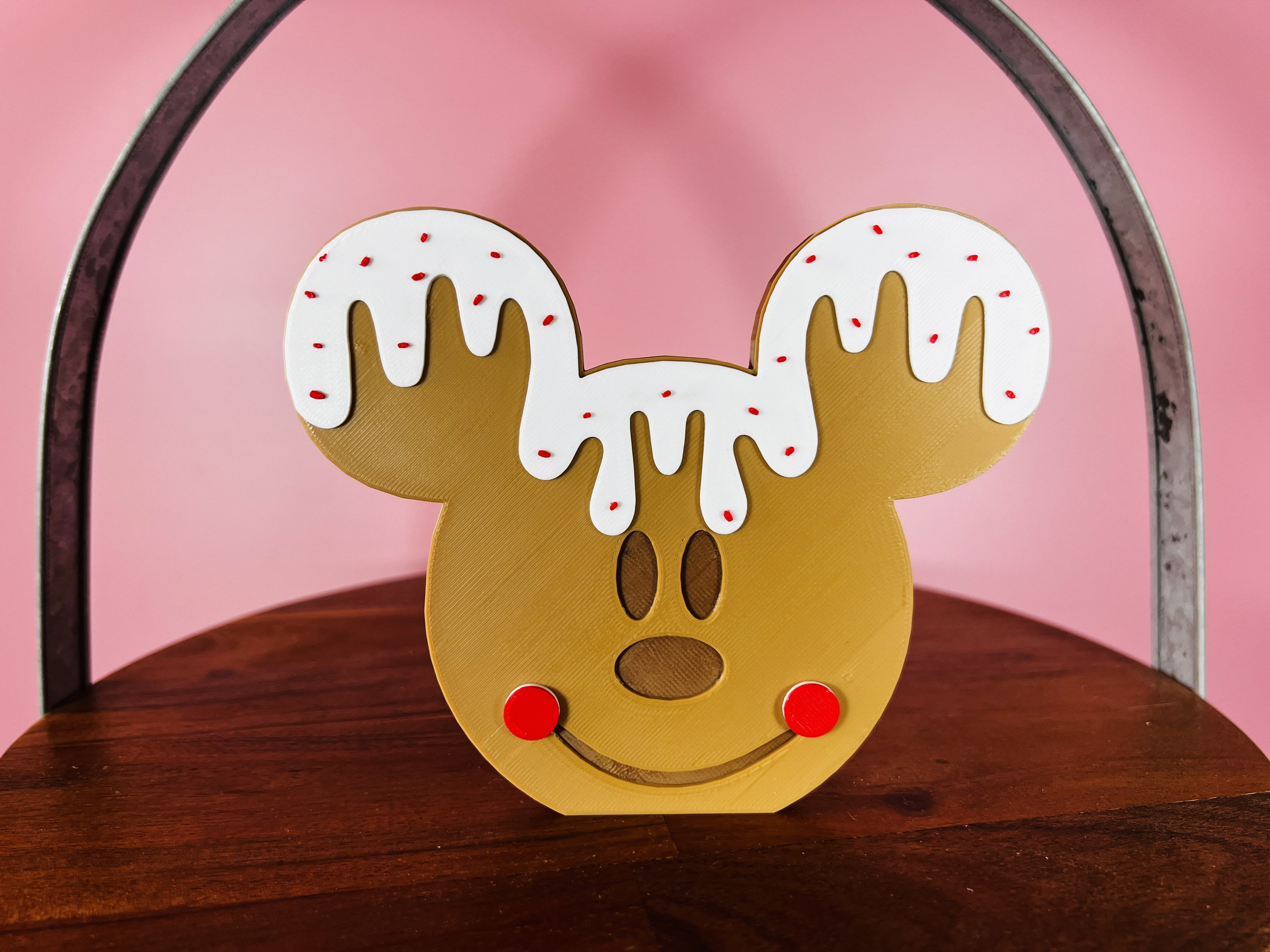 Gingerbread Heads Christmas Tier Tray Decorations - Etsy