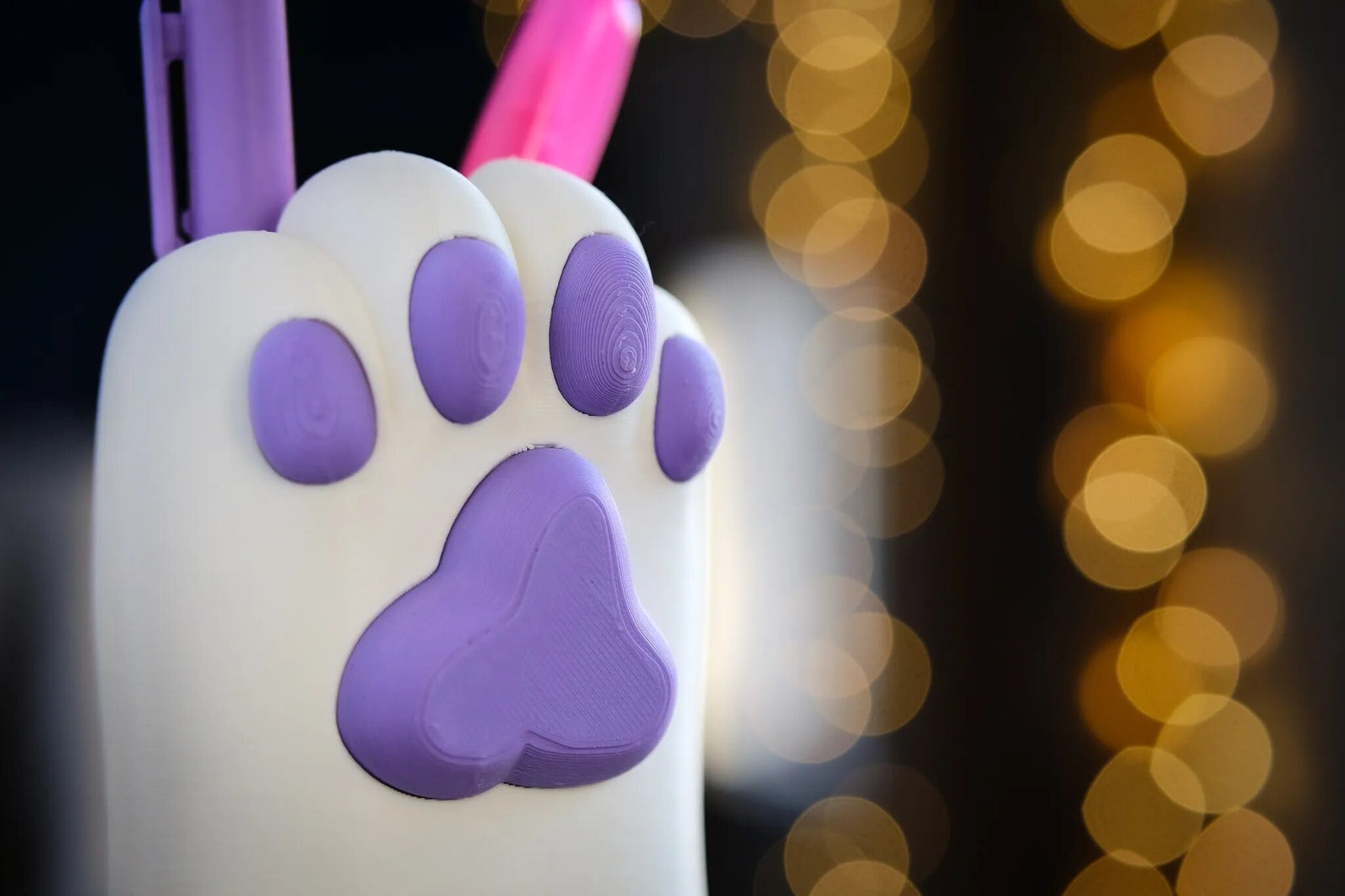 Kawaii Cat Paw Pen Holder - Etsy