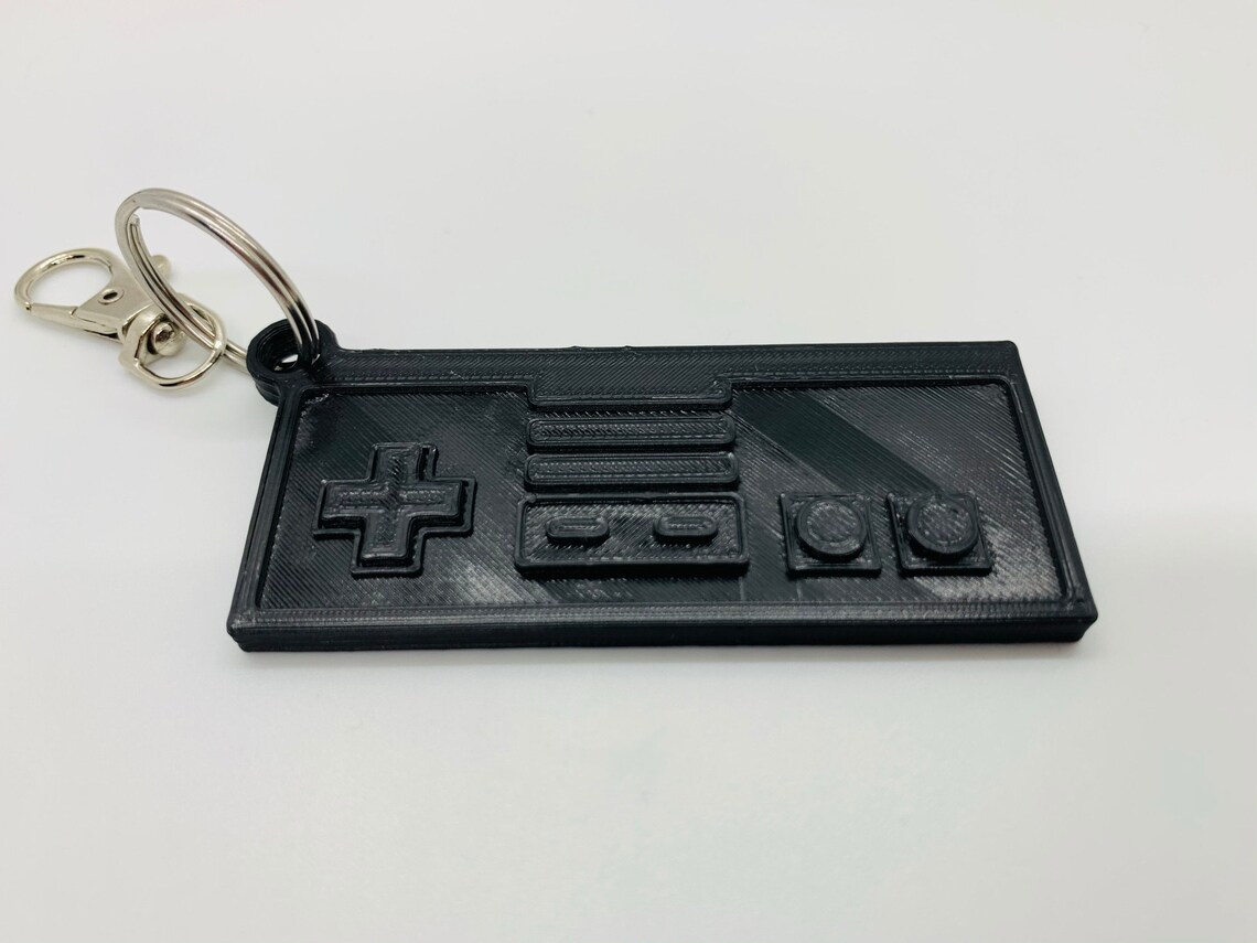 Nintendo Keychain 3D Printed Keychain Nintendo Ornament | Etsy