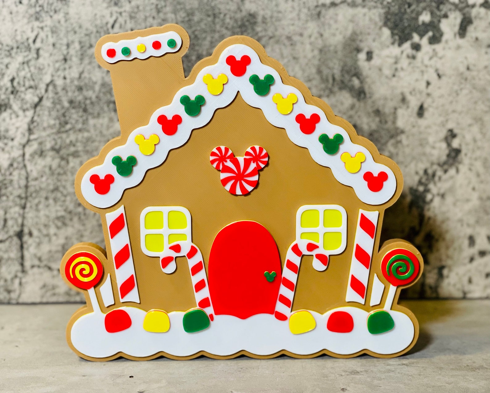 Gingerbread House Tier Tray Decorations - Etsy