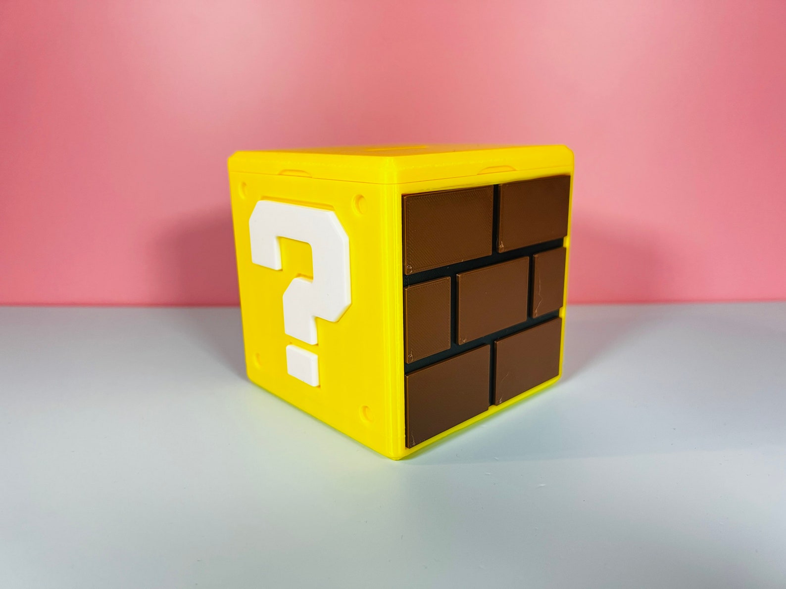 Mario Coin Bank / Question Mark Block Piggy Bank / Game Room - Etsy