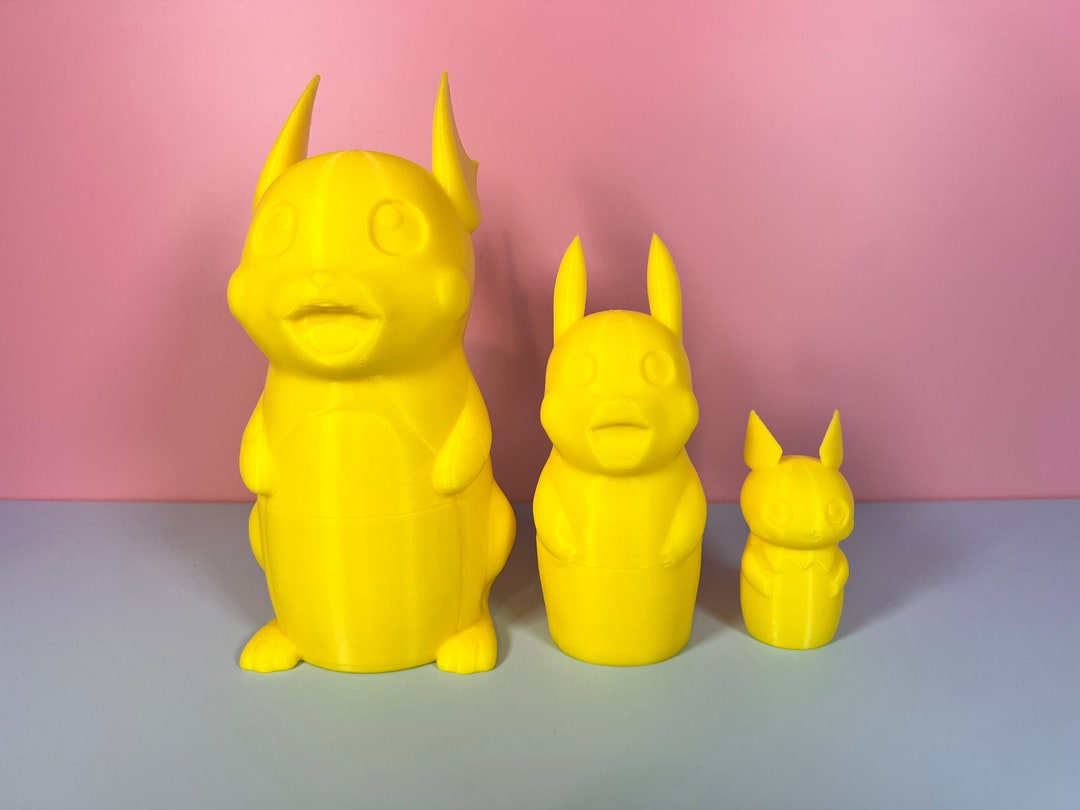 Pika Evolution Nesting Dolls - Etsy