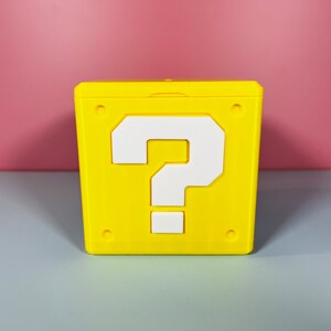 Mario Coin Bank / Question Mark Block Piggy Bank / Game Room ...