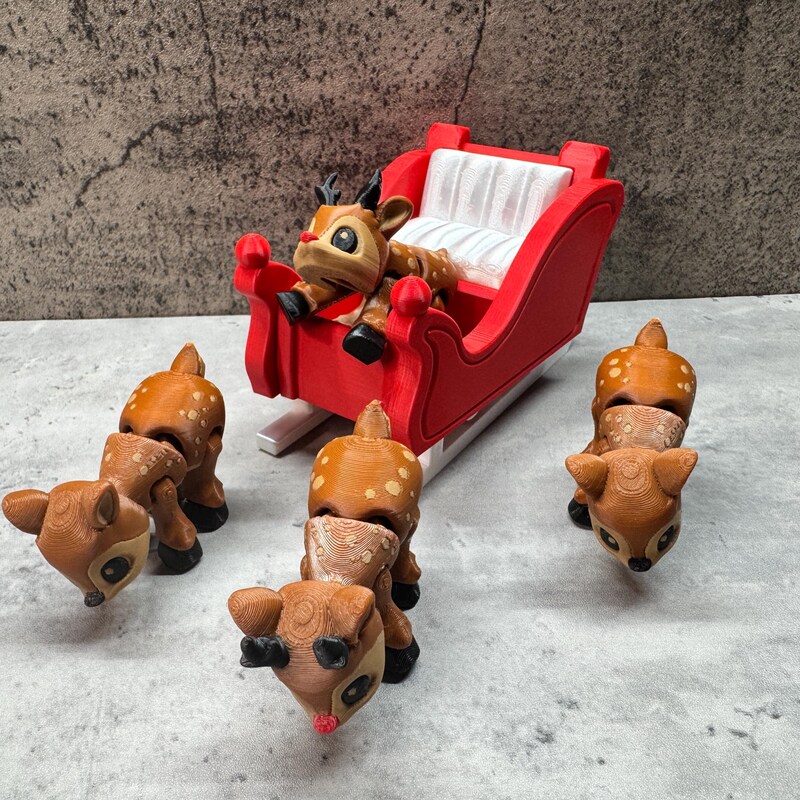 Reindeer Toy - Etsy