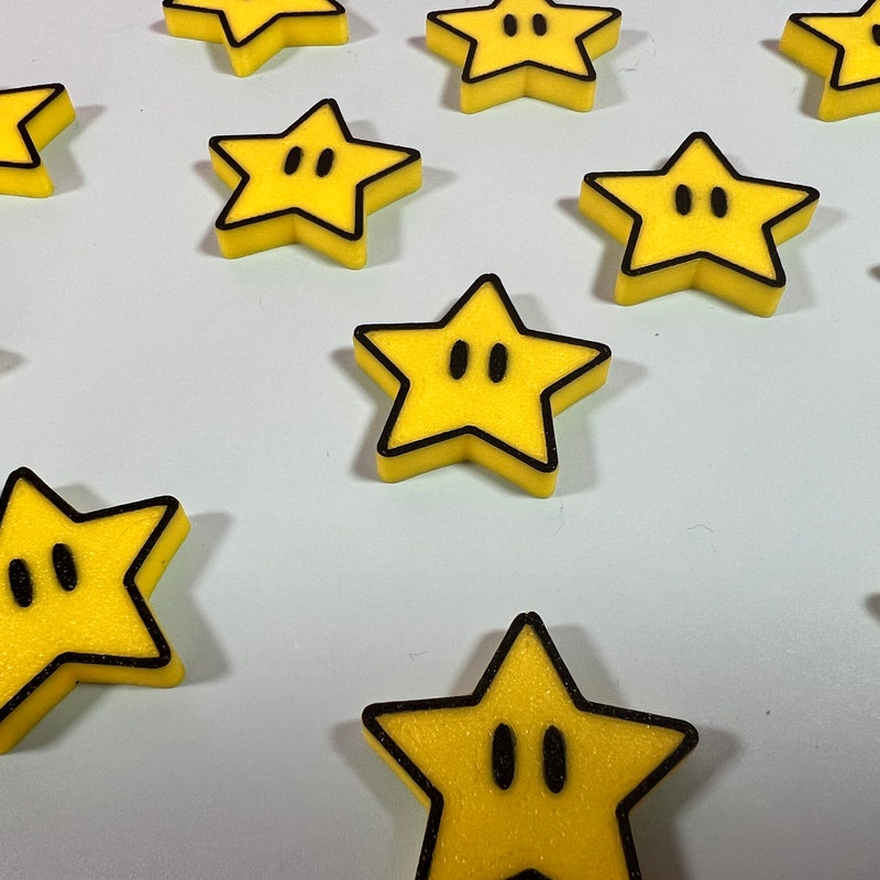 Super Mario Gold Stars - Etsy New Zealand