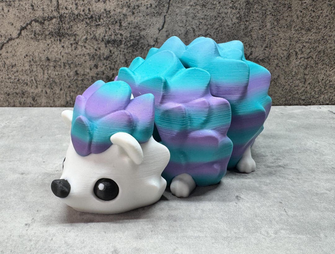 3D Printed Articulated Hedgehog / Fidget Toy - Etsy