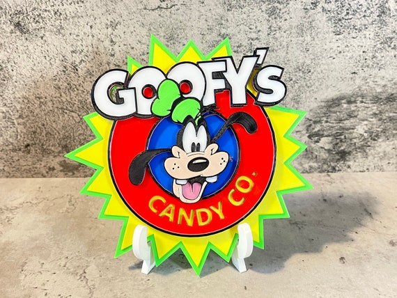 Goofy's Candy Co Sign - Etsy