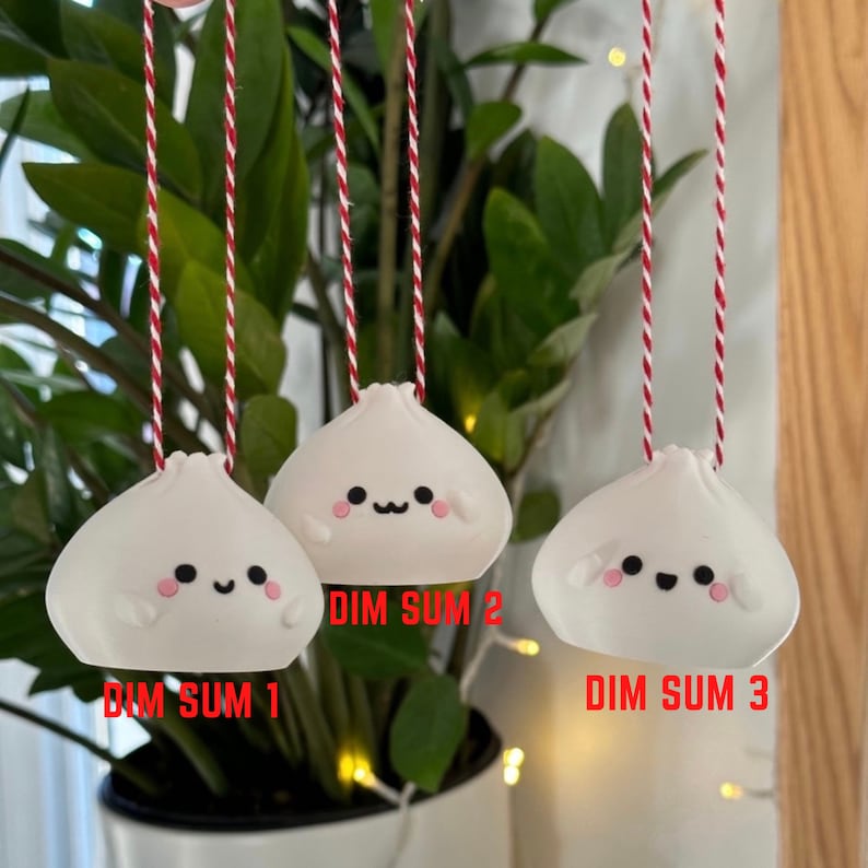 Dim Sum Christmas Ornaments - Etsy
