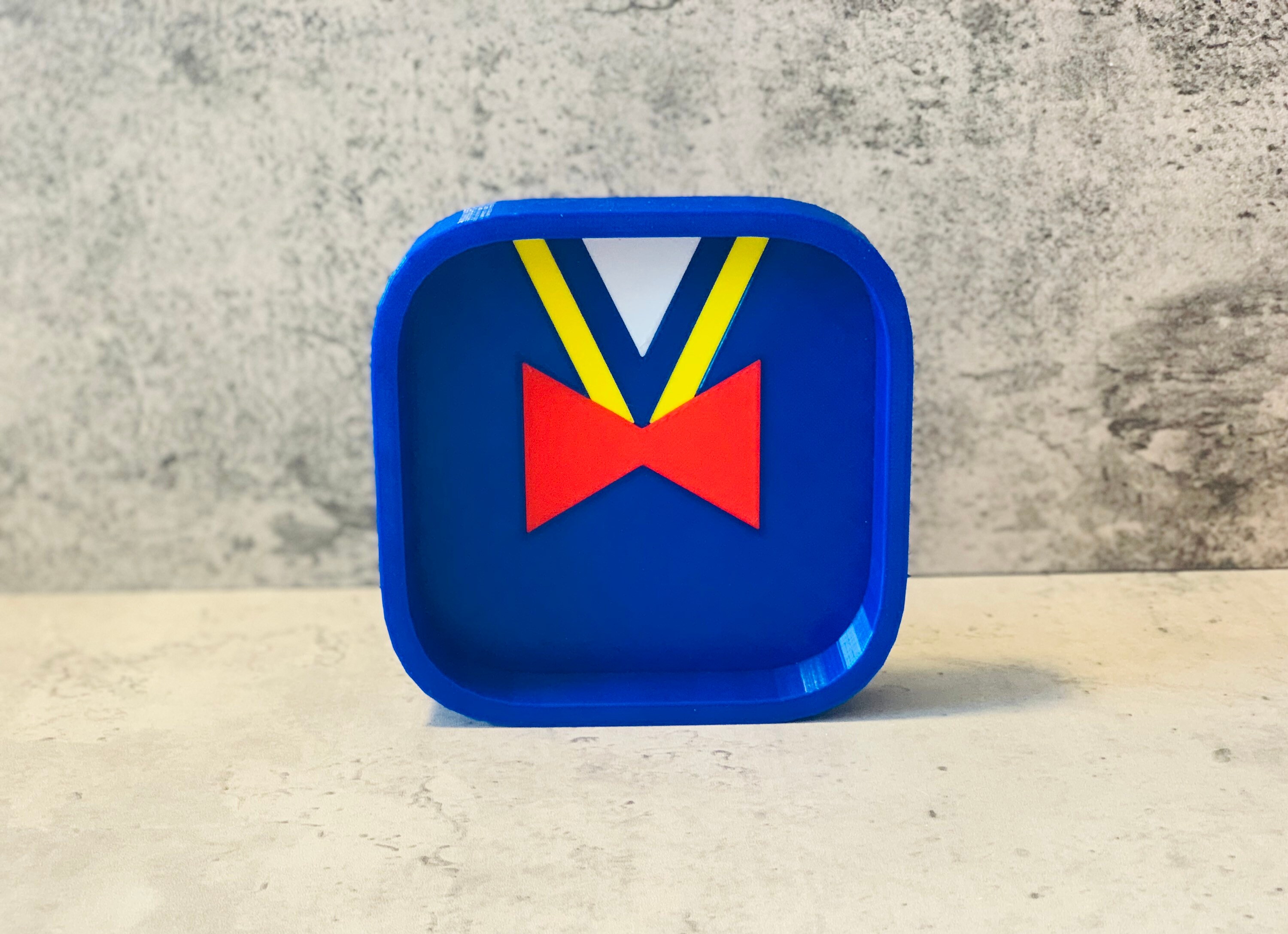 Desk Organizer | Donald Duck Trinket Dish | Catch All Tray | Coin Dish ...