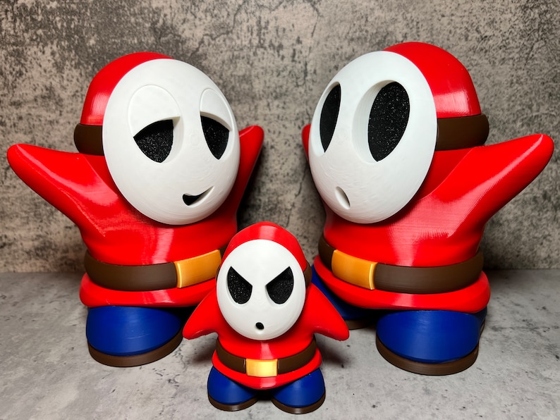 Shy Guy Figure - Etsy