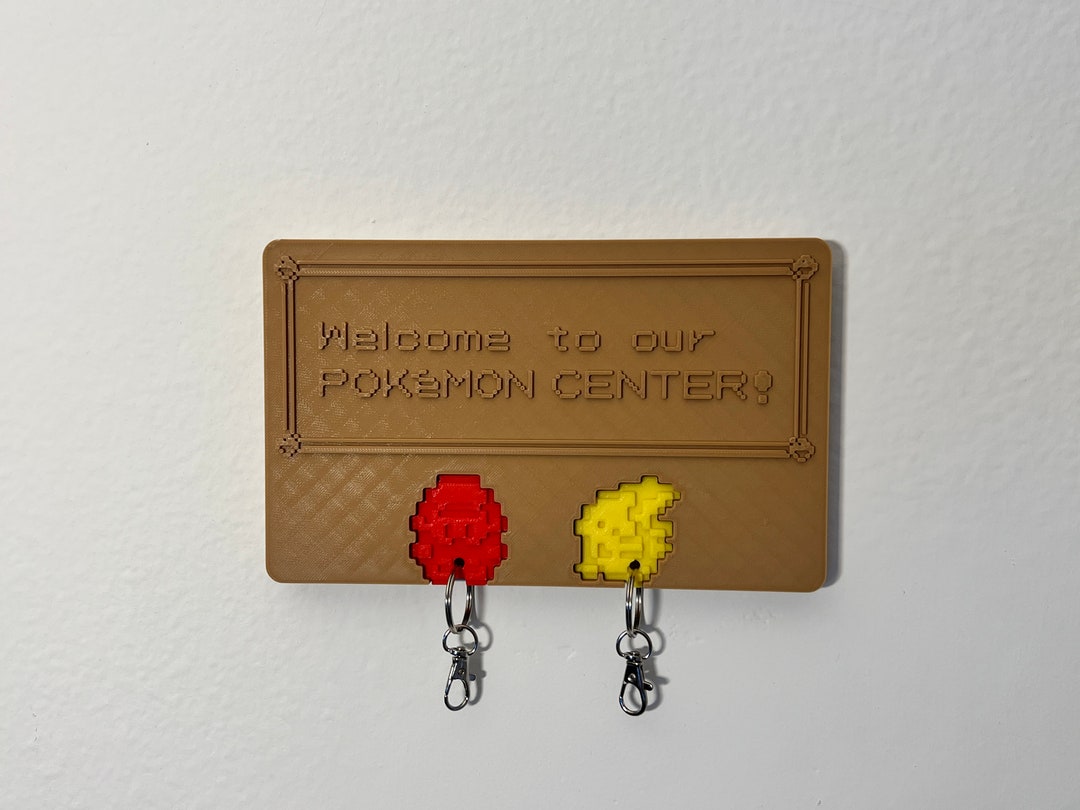 Soporte para llaves del Centro Pokémon - Etsy México