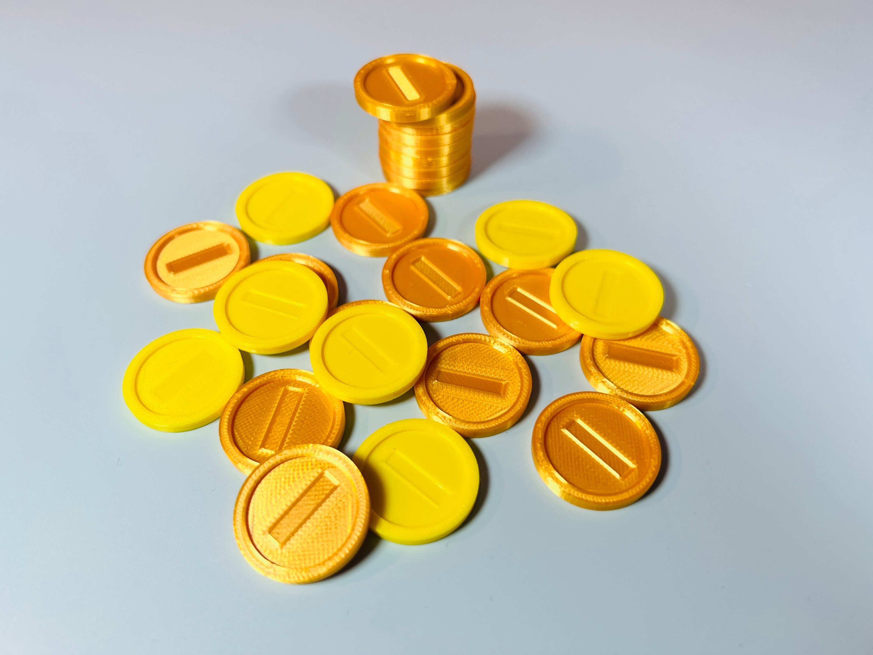 Mario Coins / 3D Printed Prop Coins - Etsy