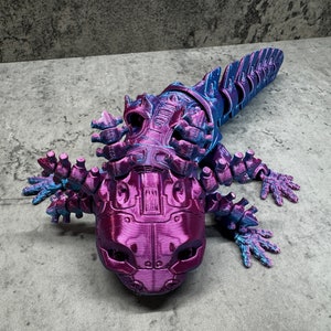 3D Printed Articulated Robot Axolotl / Fidget Toy - Etsy