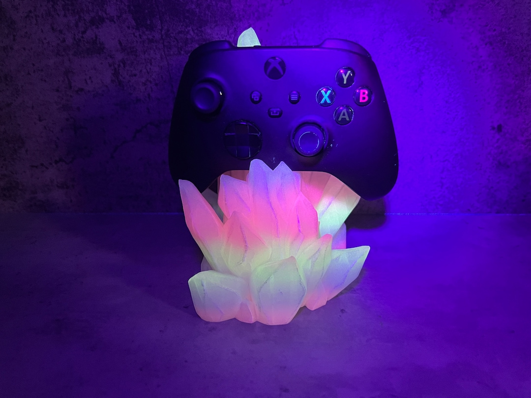 Glow in the Dark Crystal Controller Stand - Etsy