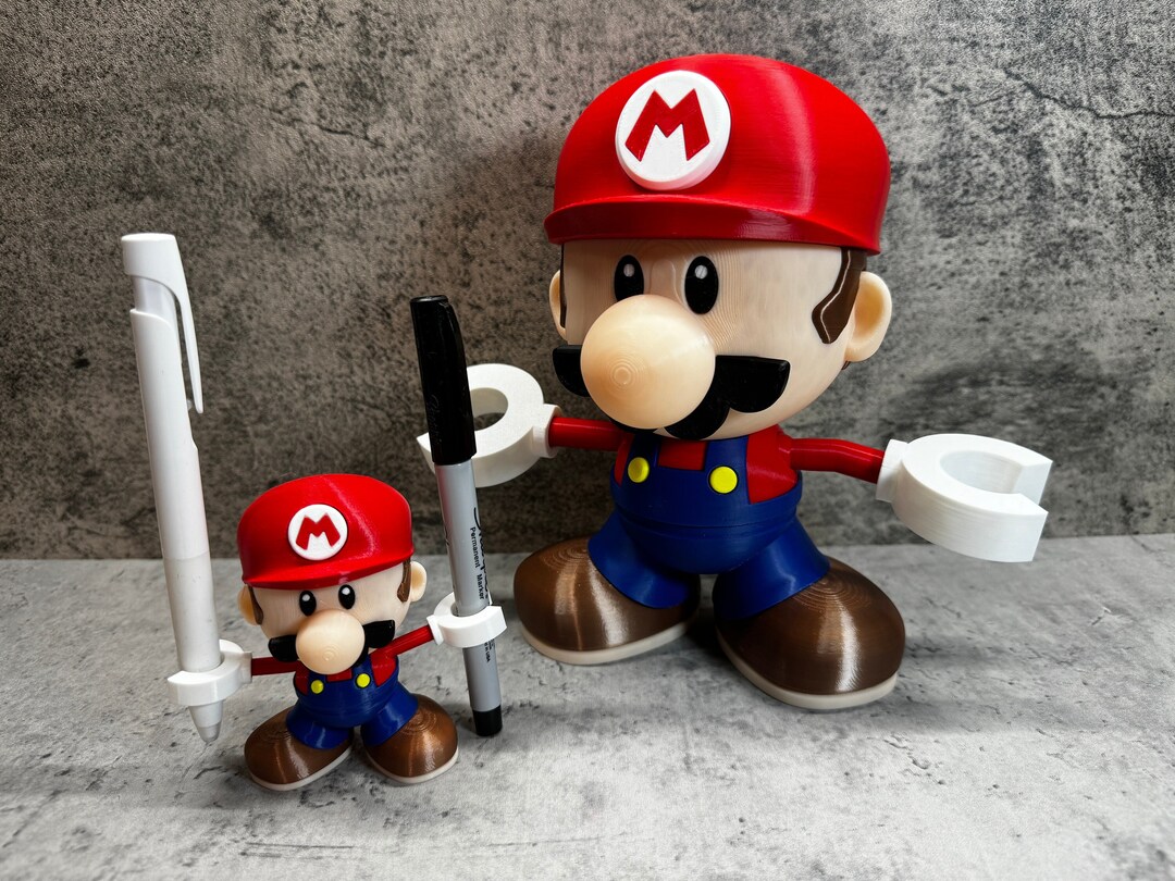 Mini Plumber Man Figure - Etsy