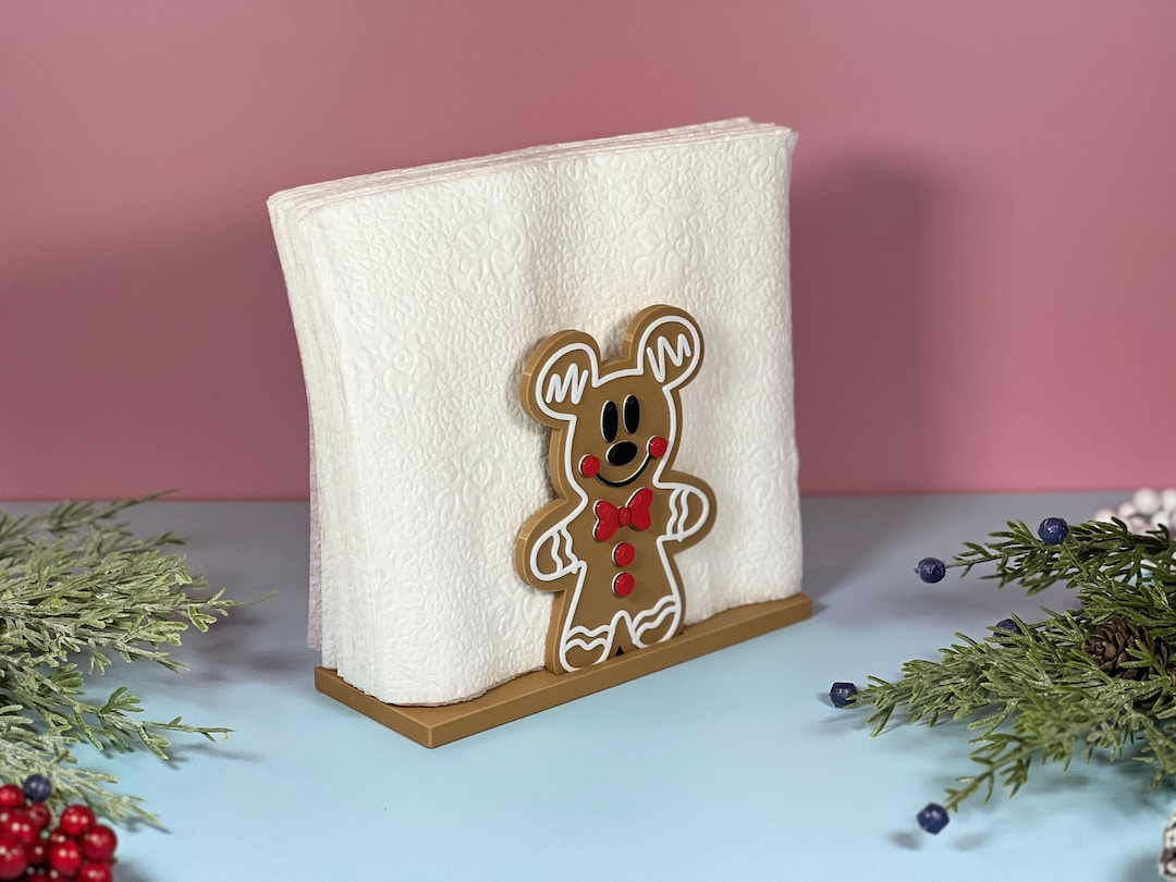 Gingerbread Mouse Napkin Holder - Etsy