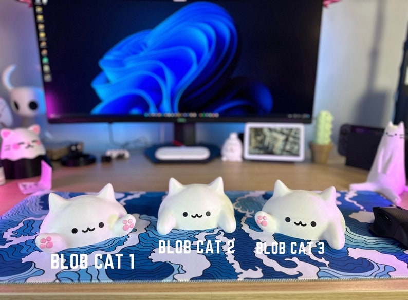 Kawaii Blob Cats - Etsy