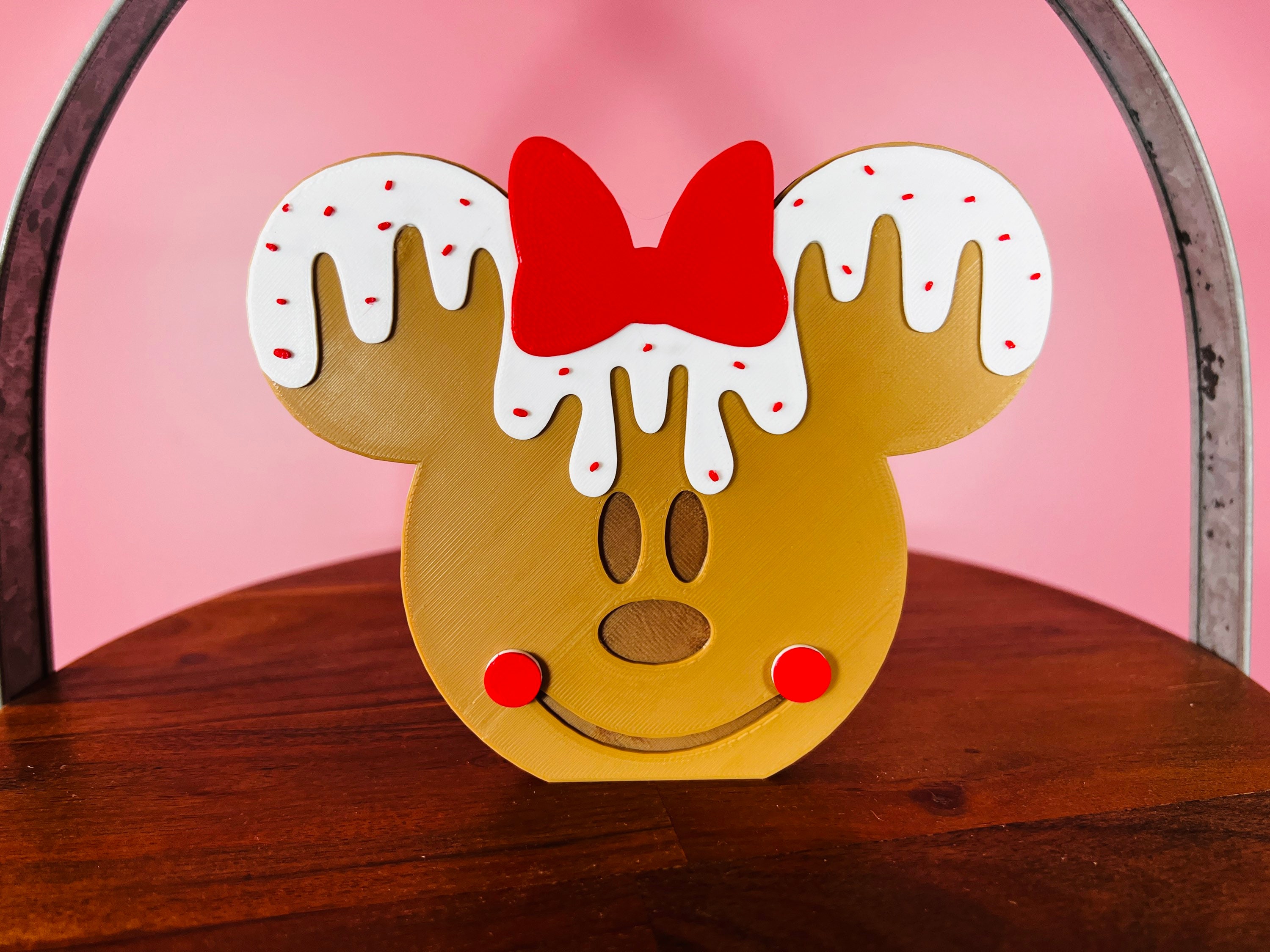 Gingerbread Heads Christmas Tier Tray Decorations - Etsy