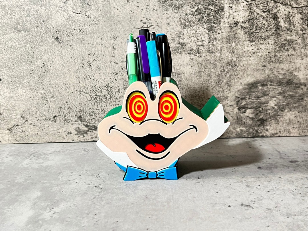 Pen and Pencil Holder | Mr. Toad Makeup Brush Holder | Marker Holder ...