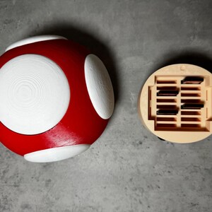 Switch Game Card Holder Super Mushroom Game Cartridge Holder Toad Game ...