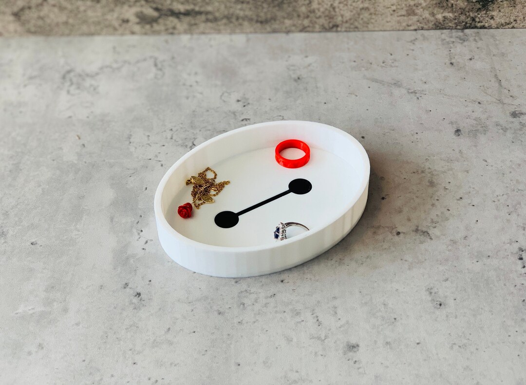 Desk Organizer | Baymax Trinket Dish - Etsy