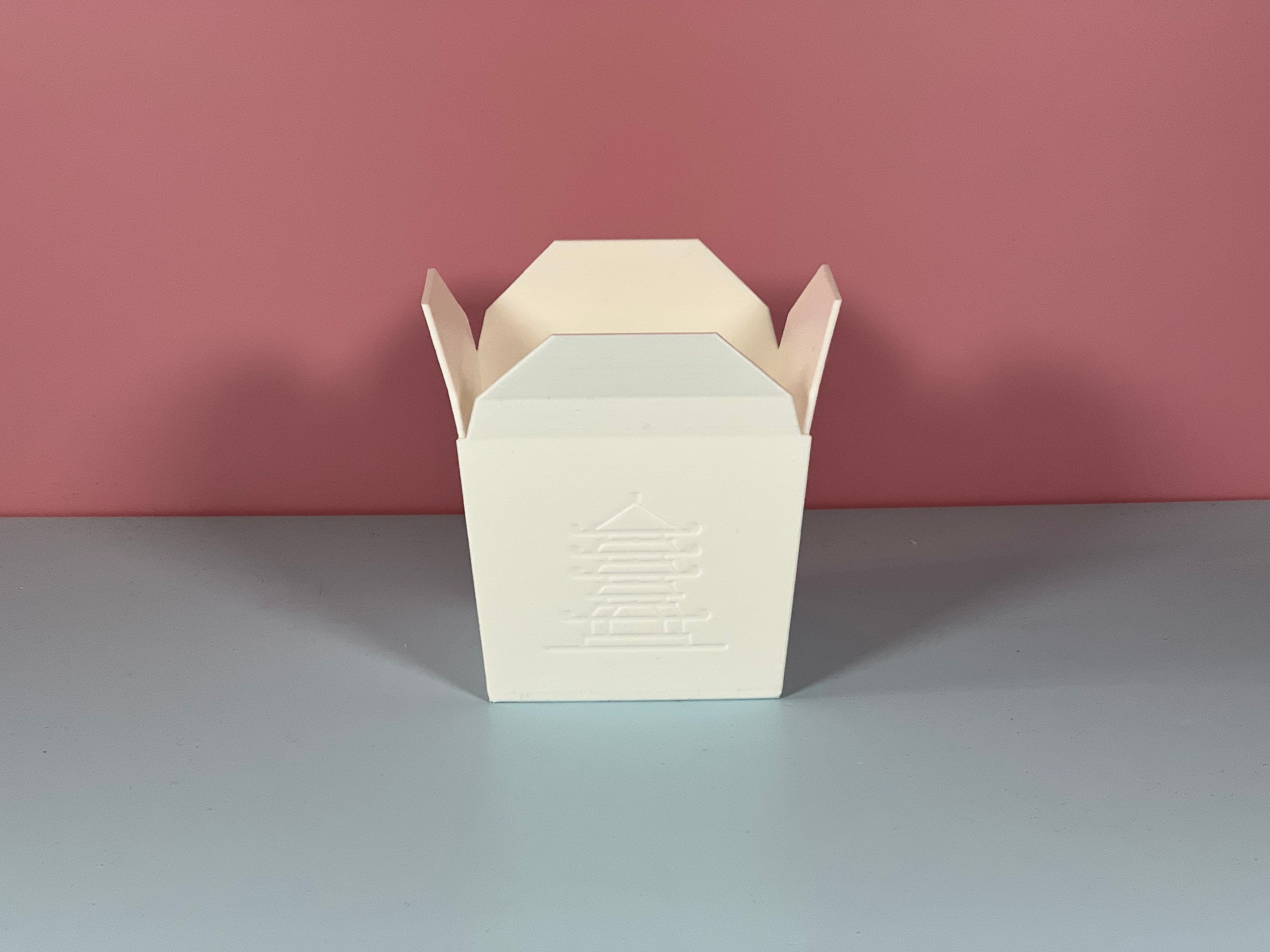 Chinese Take Out Box Pen Holder - Etsy