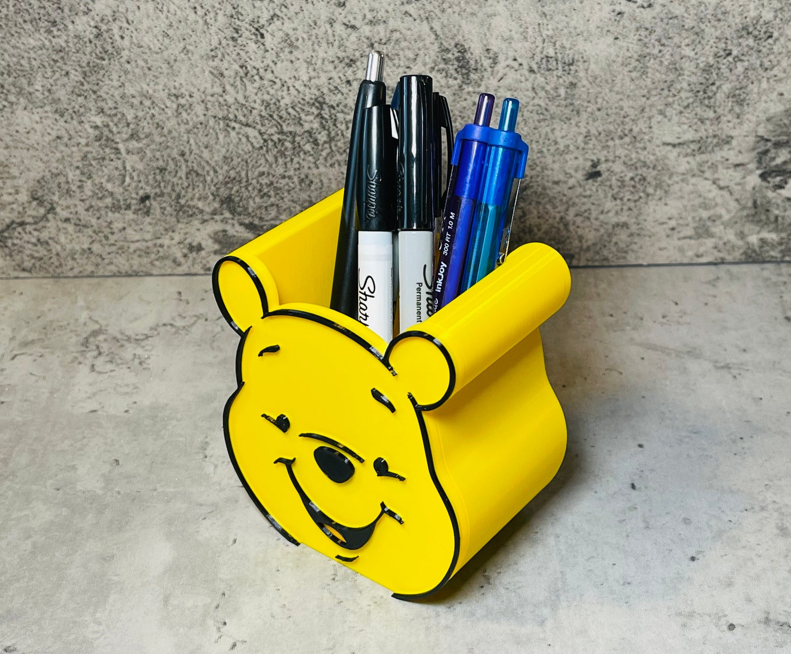 Pen and Pencil Holder Winnie the Pooh Makeup Brush Holder - Etsy