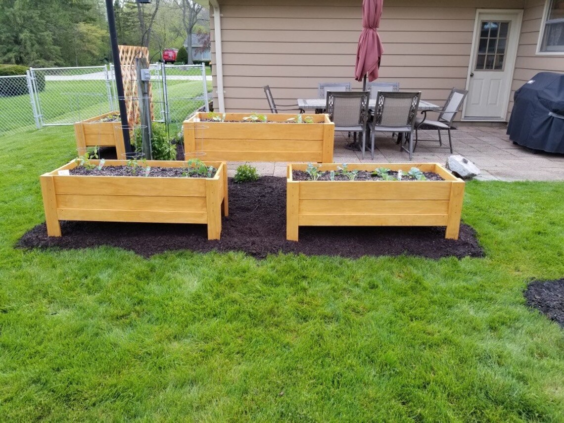 Digital Download ONLY Elevated Garden or Planter Box - Etsy