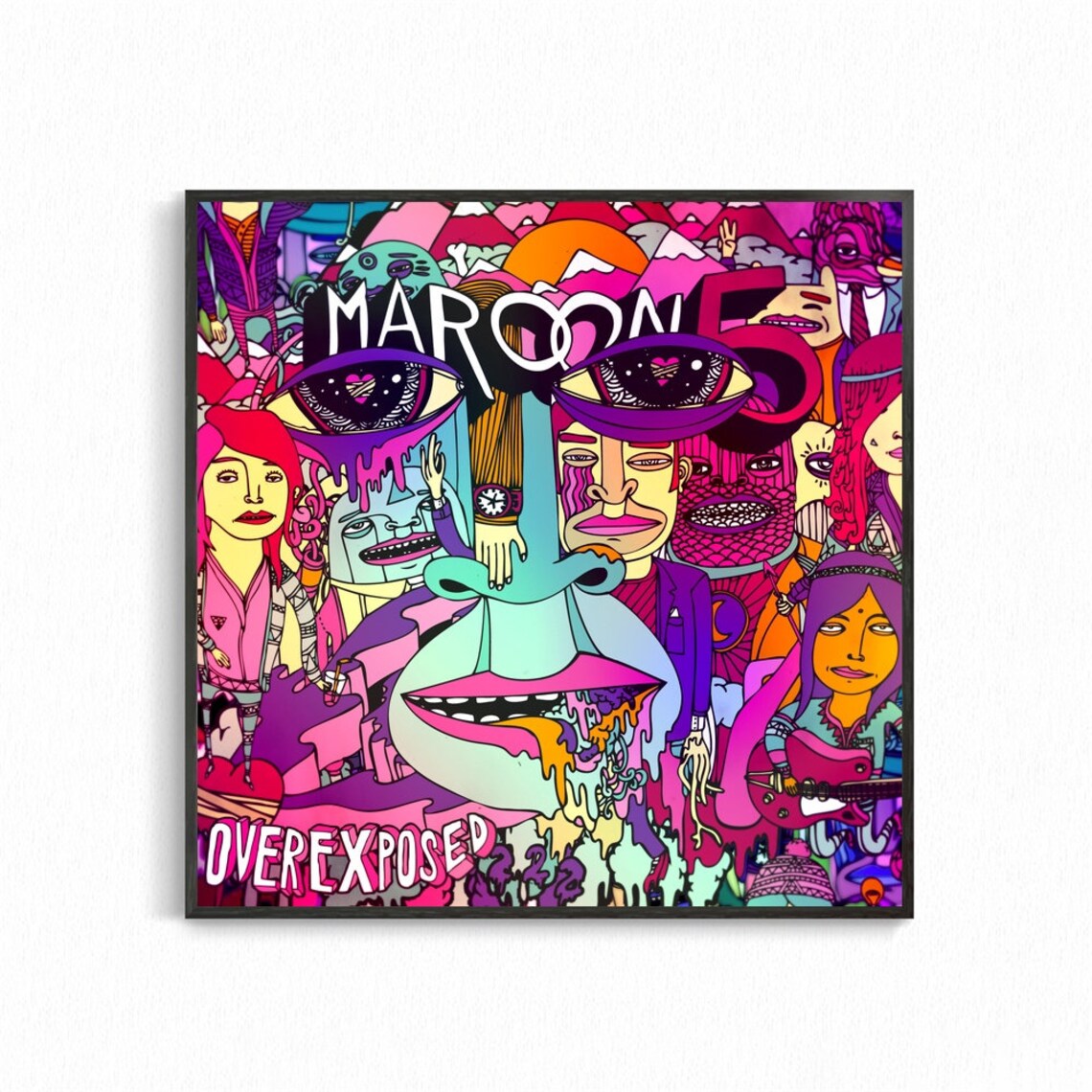 Overexposed Poster Album Cover Canvas Prints No Frame Just Etsy overexposed-poster-album-cover-canvas-prints-no-frame-just-etsy