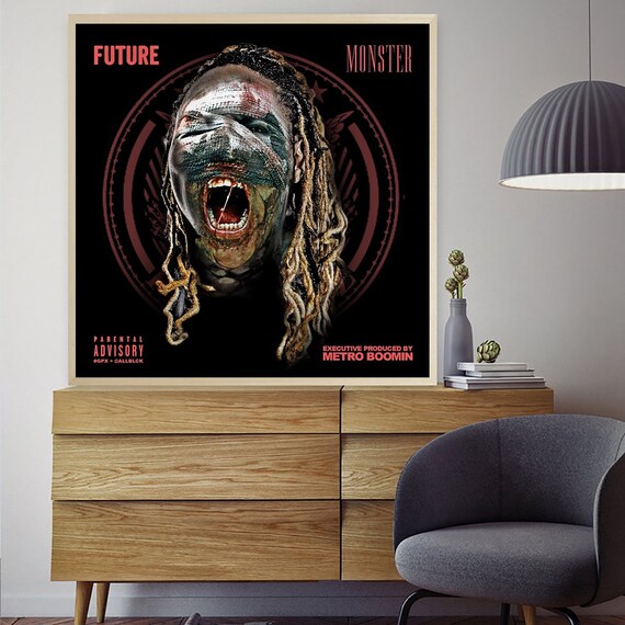 Future Monster Poster Ablum Cover Art Canvas Prints No Frame | Etsy