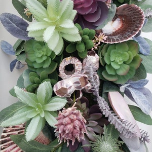 Funky Fun Coastal Centerpiece, Beach Centerpiece, Seashell Table ...